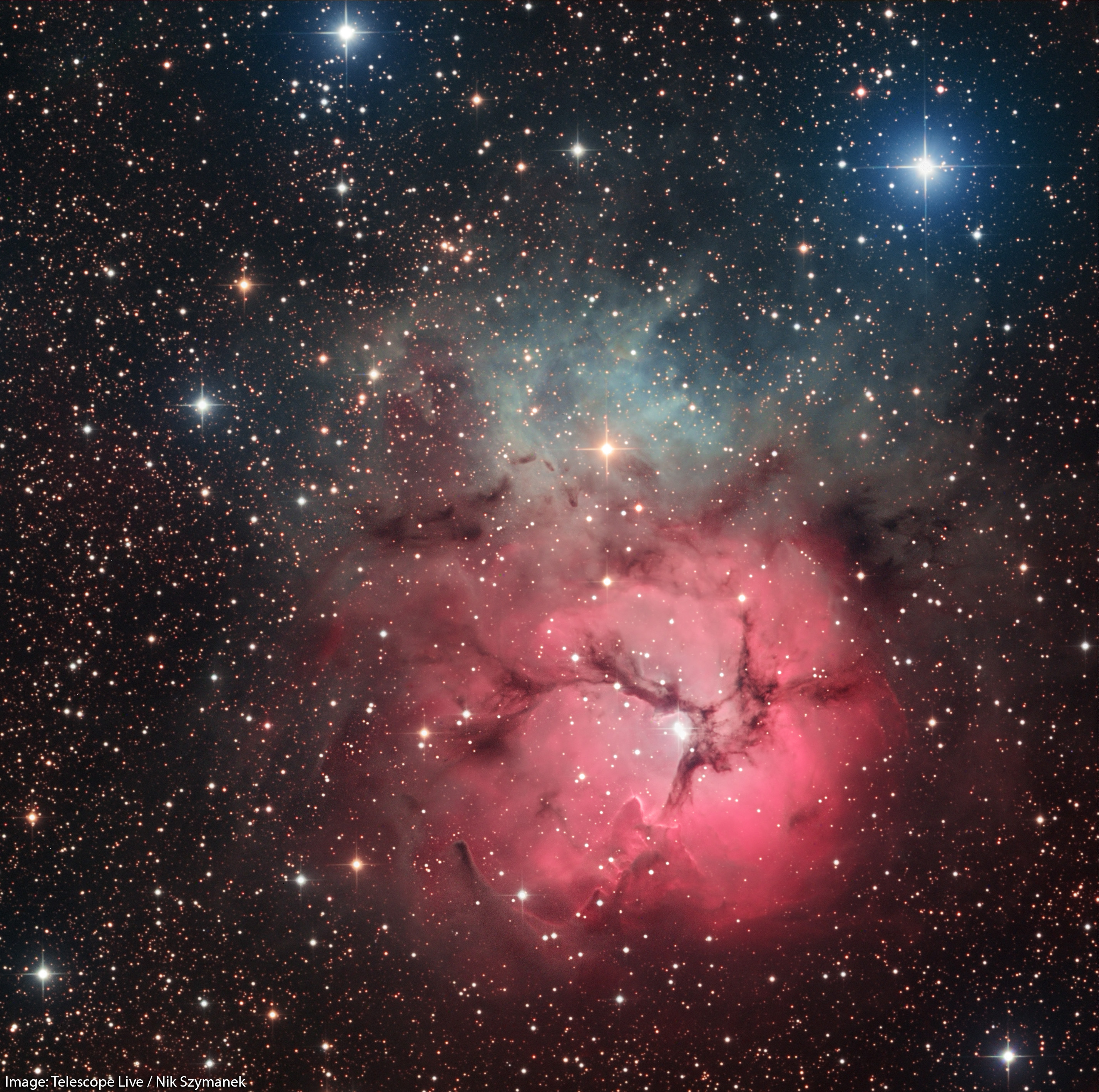 M20 Trifid Nebula | Telescope Live